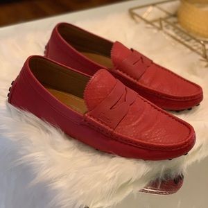 Gucci | Shoes | Authentic Red Gucci Loafers | Poshmark